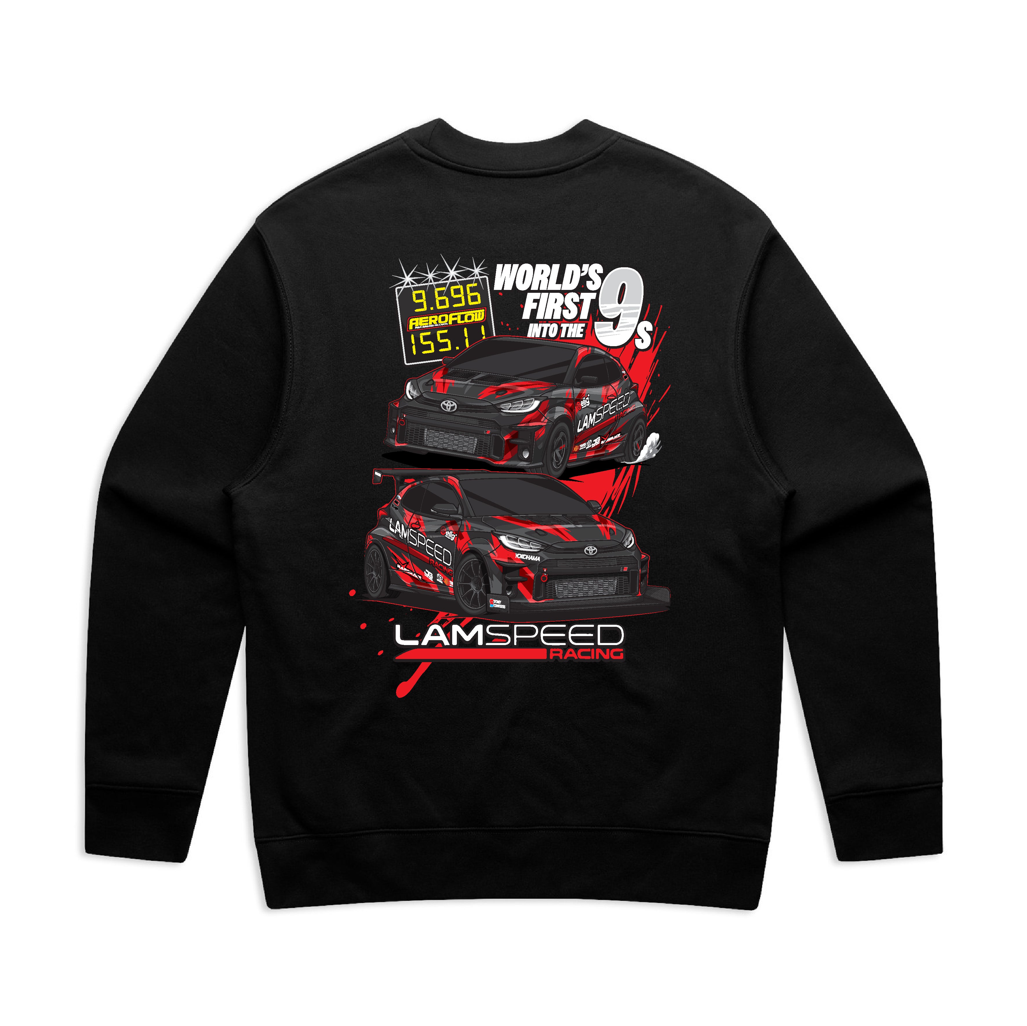 Lamspeed Racing - GR Yaris Jumper - World's First into the 9s!