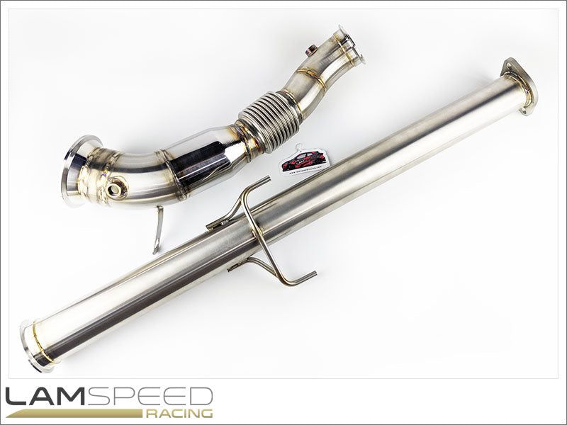 Lamspeed Racing 100 Cell Catted Downpipe and Mid-Pipe - 2020+ Toyota G